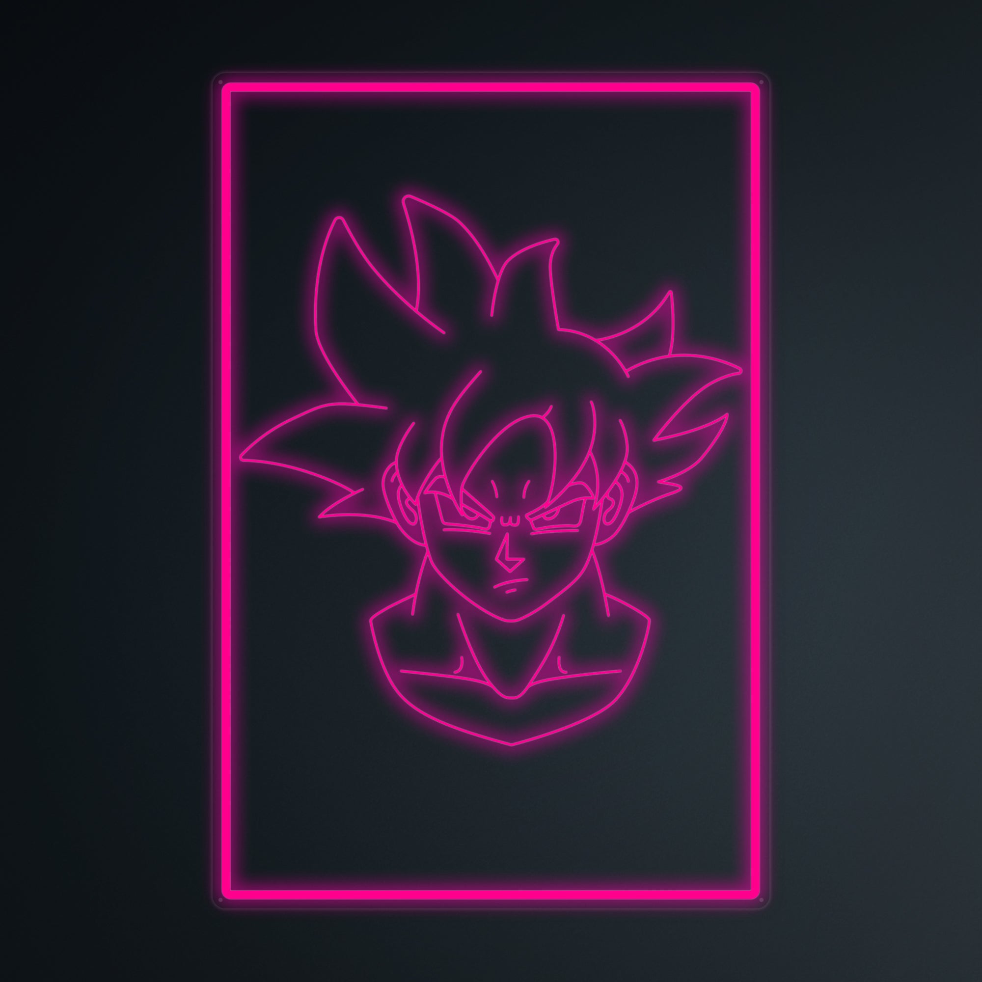 "Anime Goku Ultra Instinct" Mini insegna al neon – INSEGNANEON